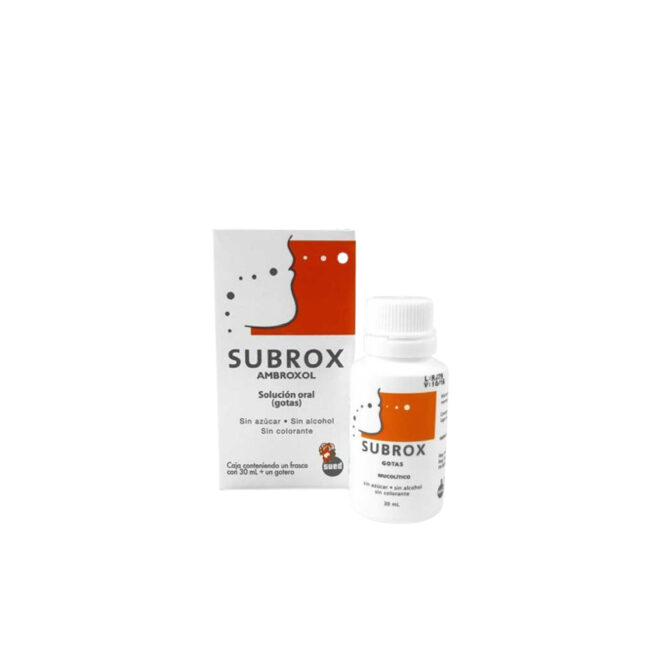 SUBROX GOTAS 30ML - FarmacoLab
