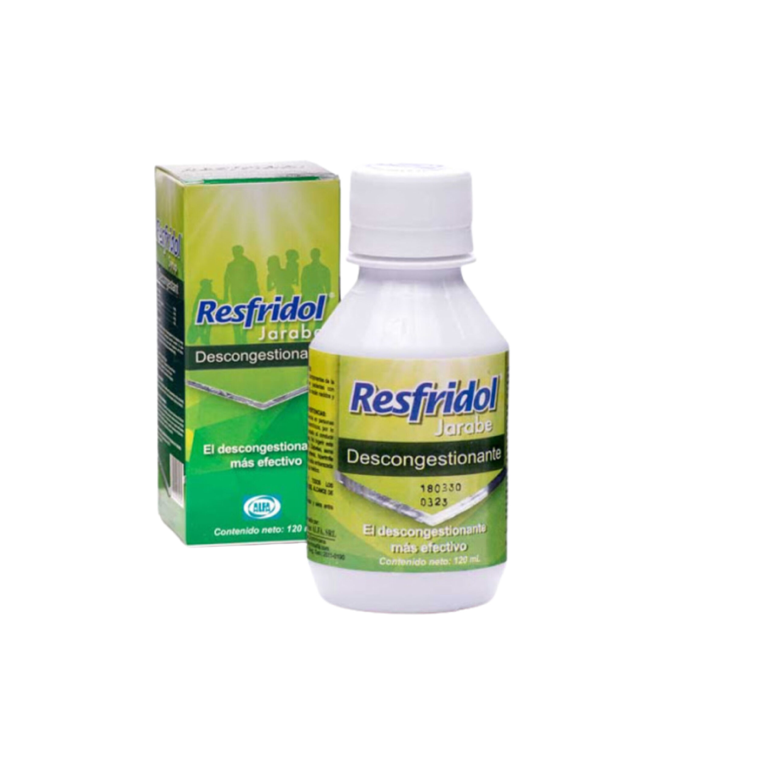 RESFRIDOL DESCONGESTIONANTE JARABE 120 ML - Farmacolab