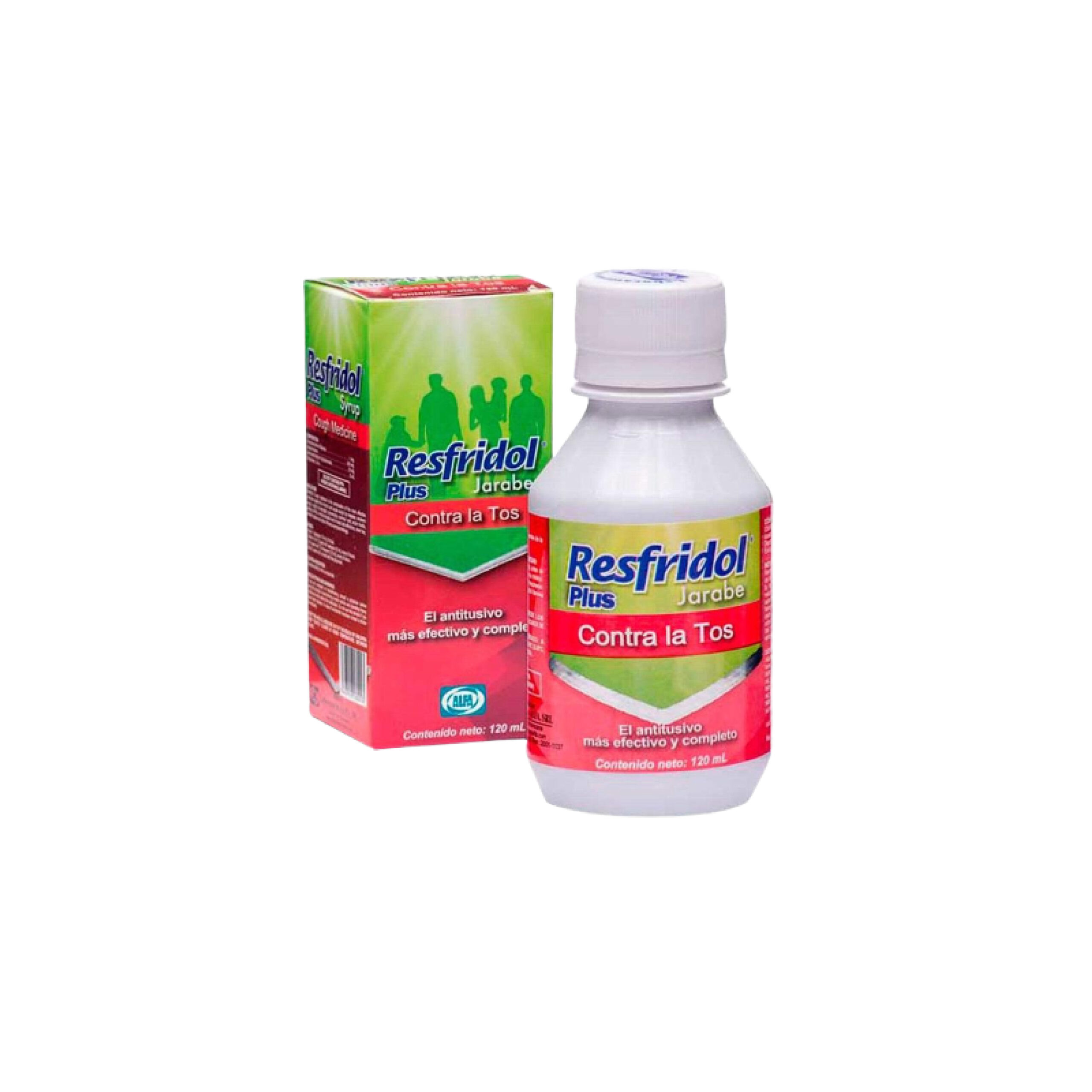 RESFRIDOL PLUS JARABE 120 ML - Farmacolab