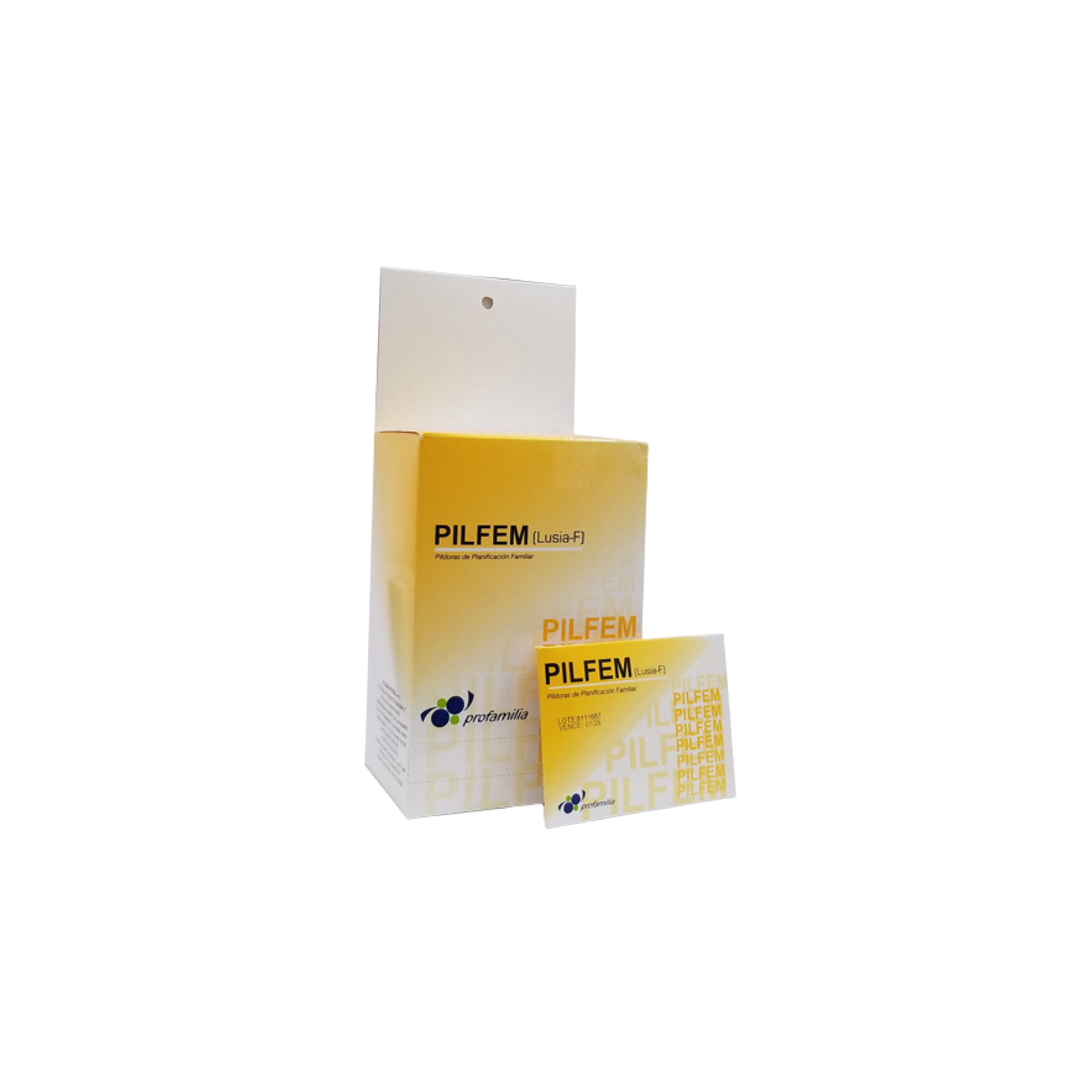 PILFEM DISPENSADOR | 20 CAJITAS - Farmacolab
