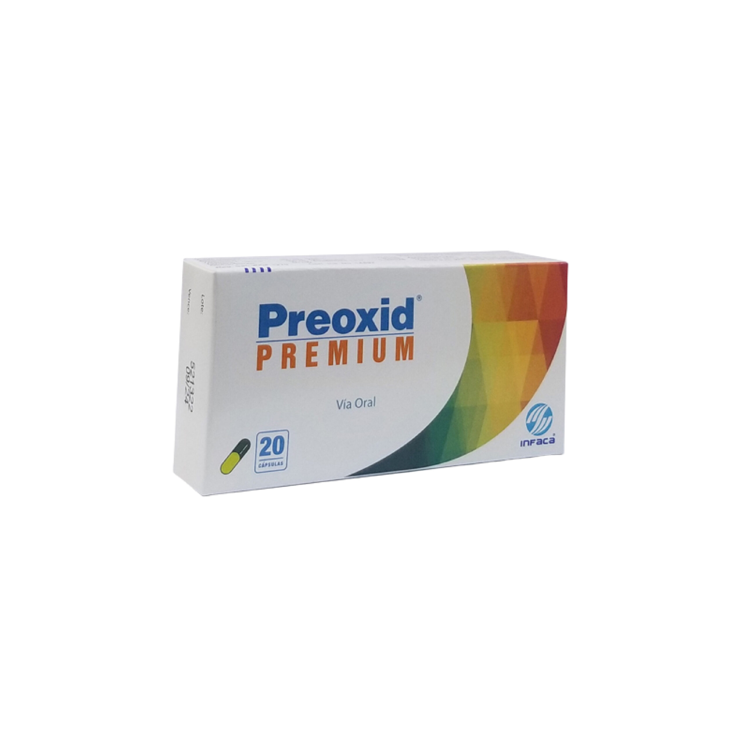 PREOXID PREMIUM 400 | 20 CAPSULAS - Farmacolab