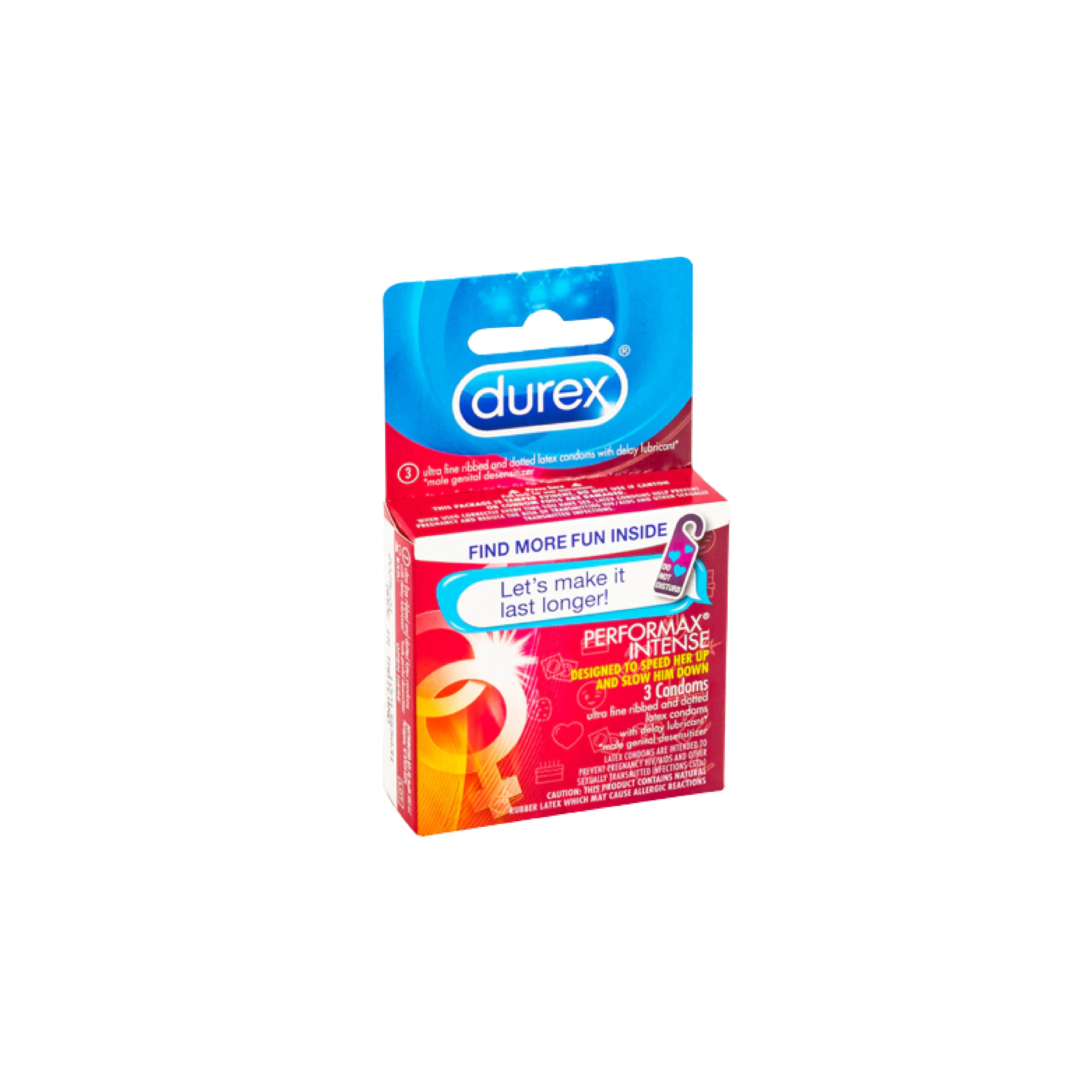 DUREX PERFORMAX CAJA | 3 CONDONES - Farmacolab