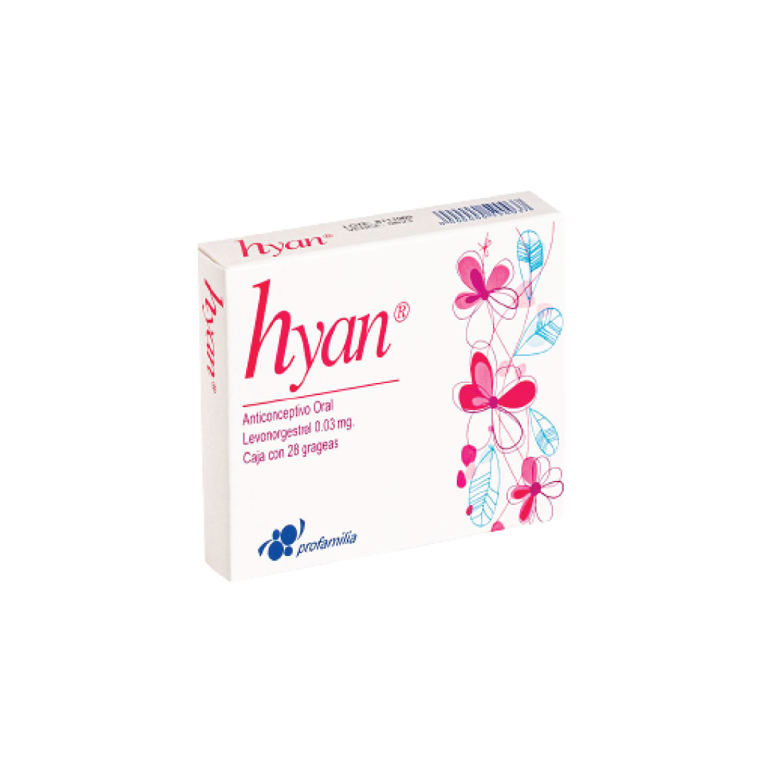 HYAN | 28 GRAGEAS - Farmacolab