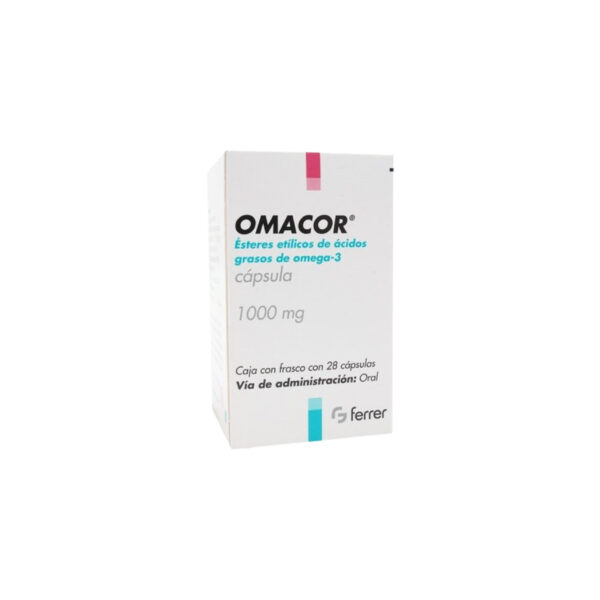 OMACOR X 28 CAPSULAS - Farmacolab