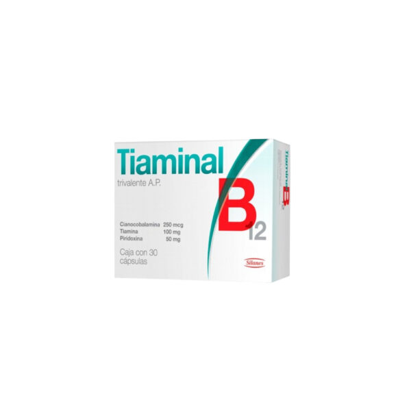 TIAMINAL B12 X 30 TABLETAS - Farmacolab
